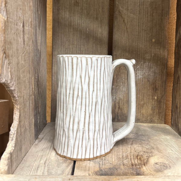 Appalachian Collection Stein {Birch Bark} - Alewine Pottery