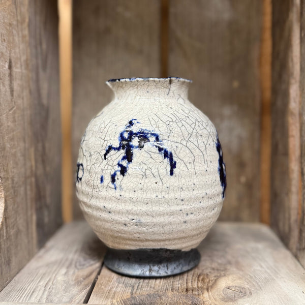 Robert Signature Raku #5 - Alewine Pottery