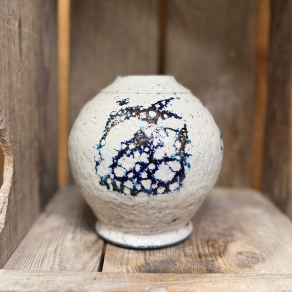 Robert Signature Raku #6 - Alewine Pottery