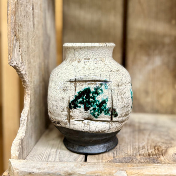 Robert Signature Raku #20 - Alewine Pottery